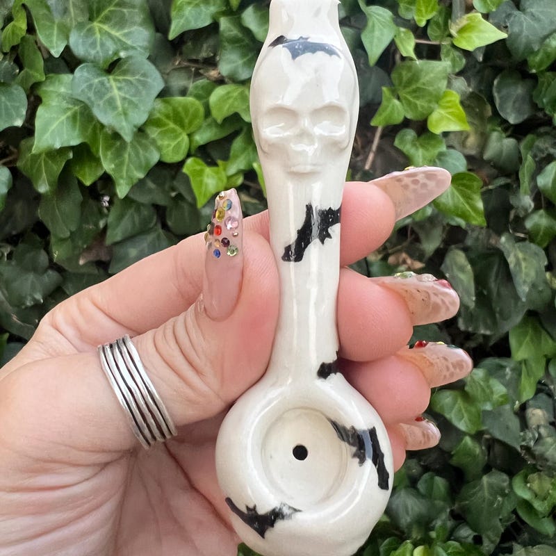 Skull Pipe - Etsy