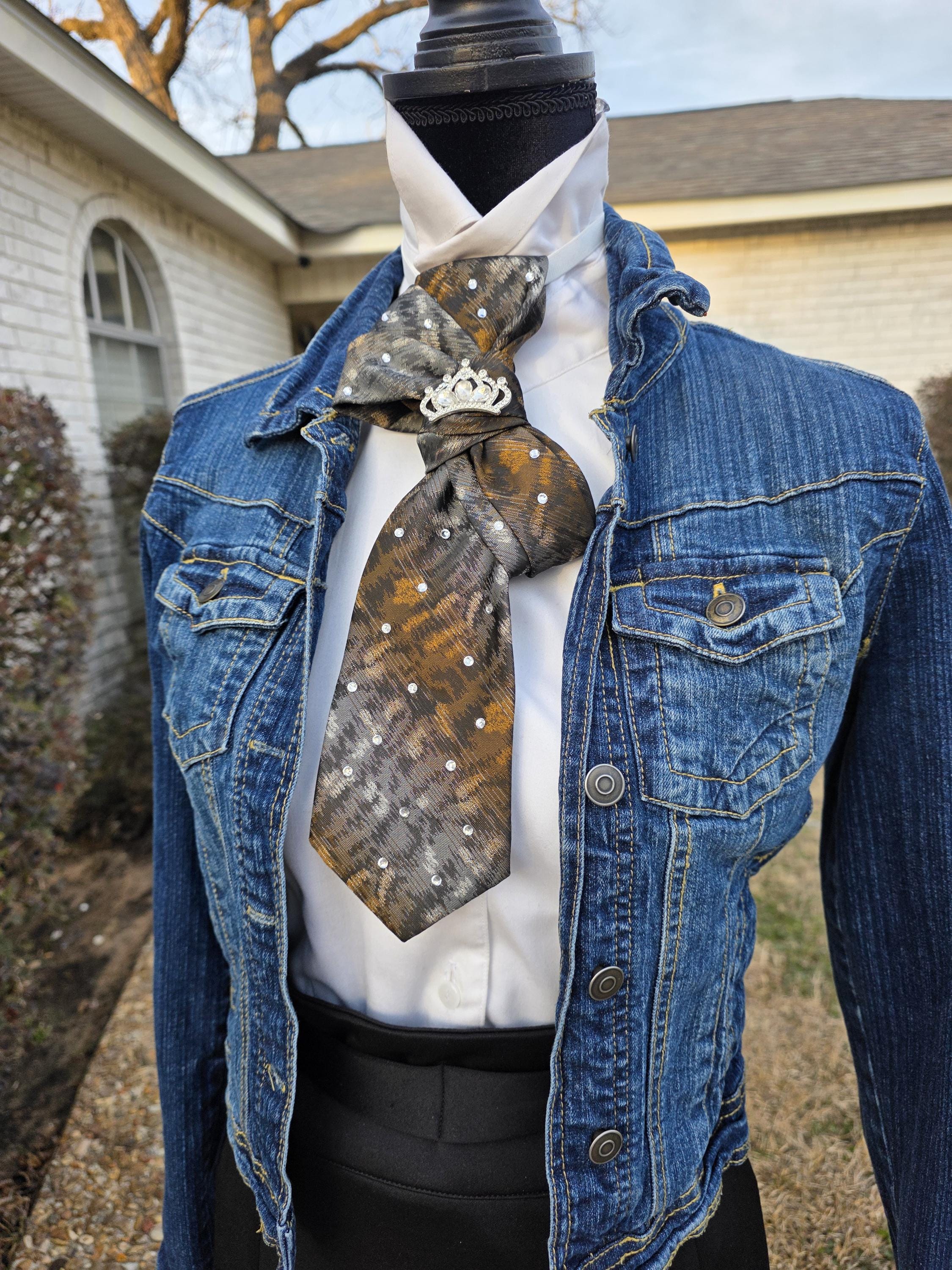 Maison No. 7 Necktie Ascot - Etsy