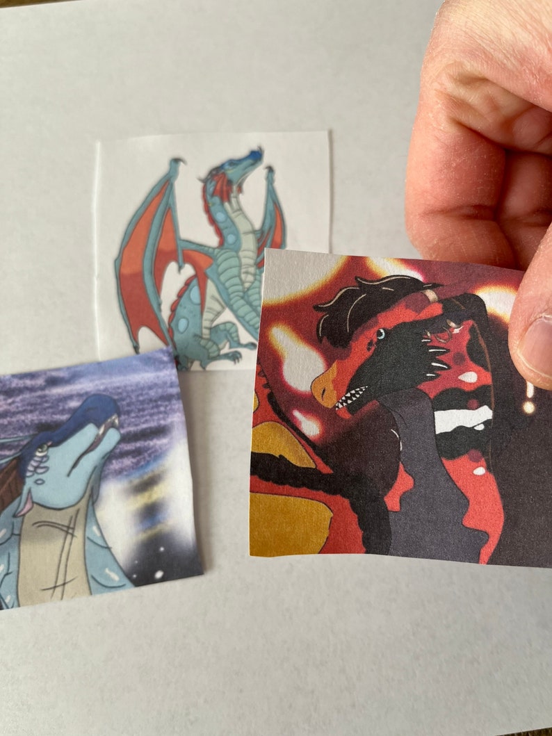 Custom Character Cards & Plastic 2D Figures - Etsy