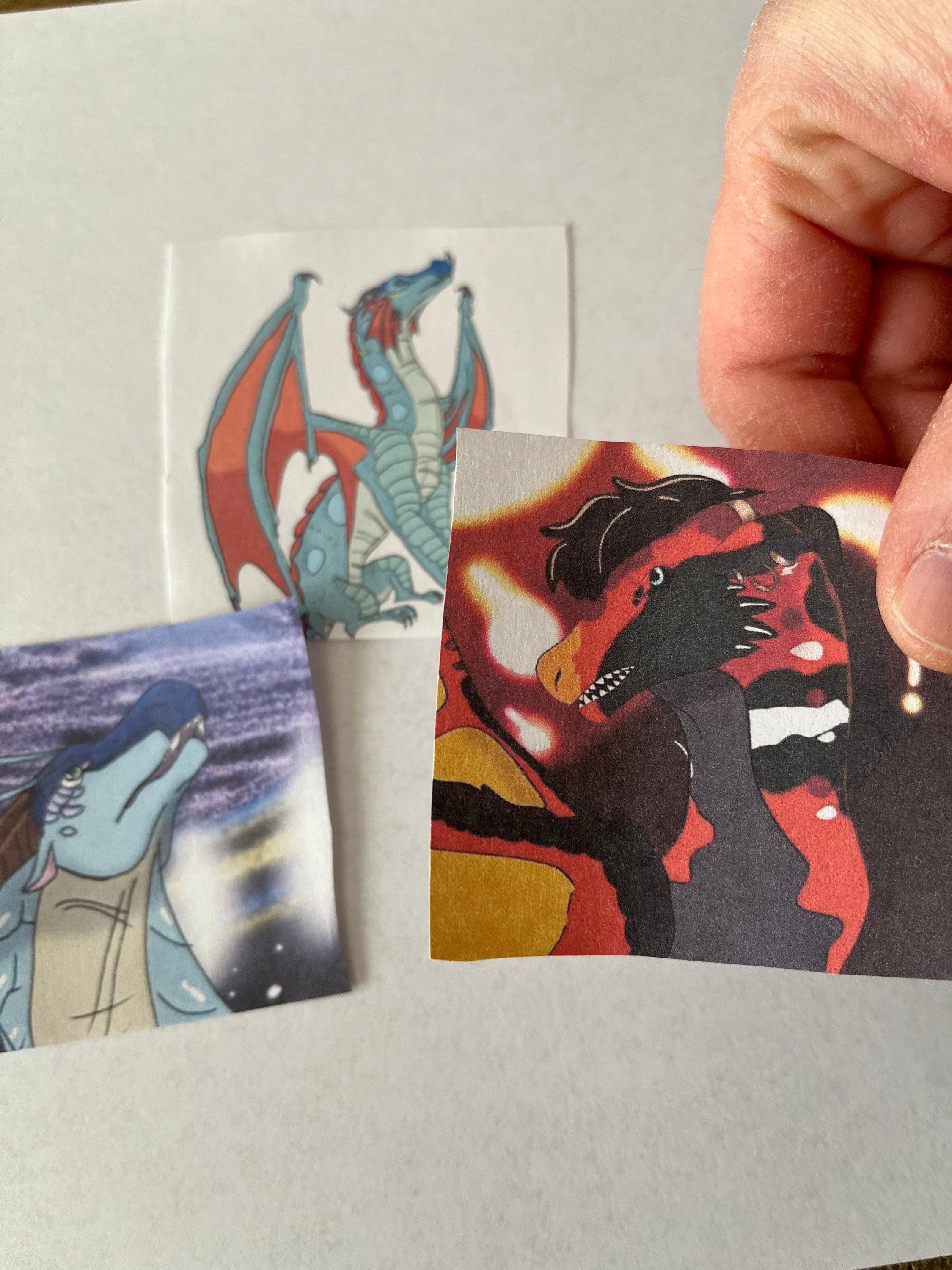 Custom Character Cards & Plastic 2D Figures - Etsy