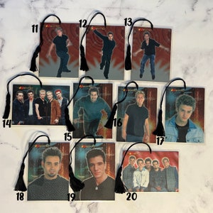 NSYNC Bookmarks || Upcycled Trading Cards || Millennial || Justin ...