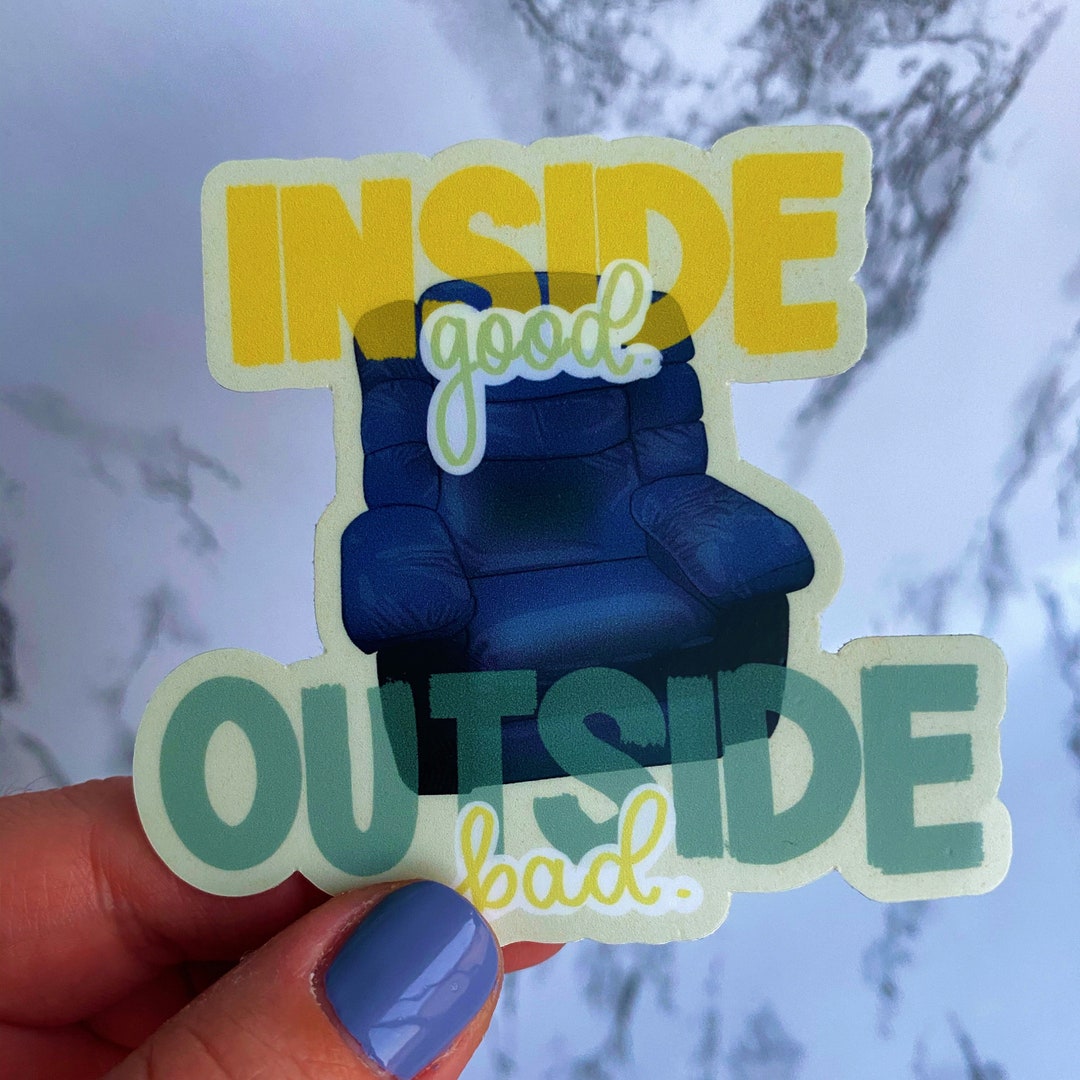 Friends Joey Chandler Inside Good, Outside Bad Vinyl Sticker Joey ...