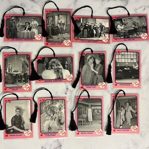 I Love Lucy Bookmarks || Upcycled Trading Cards || Handmade Gifts ...