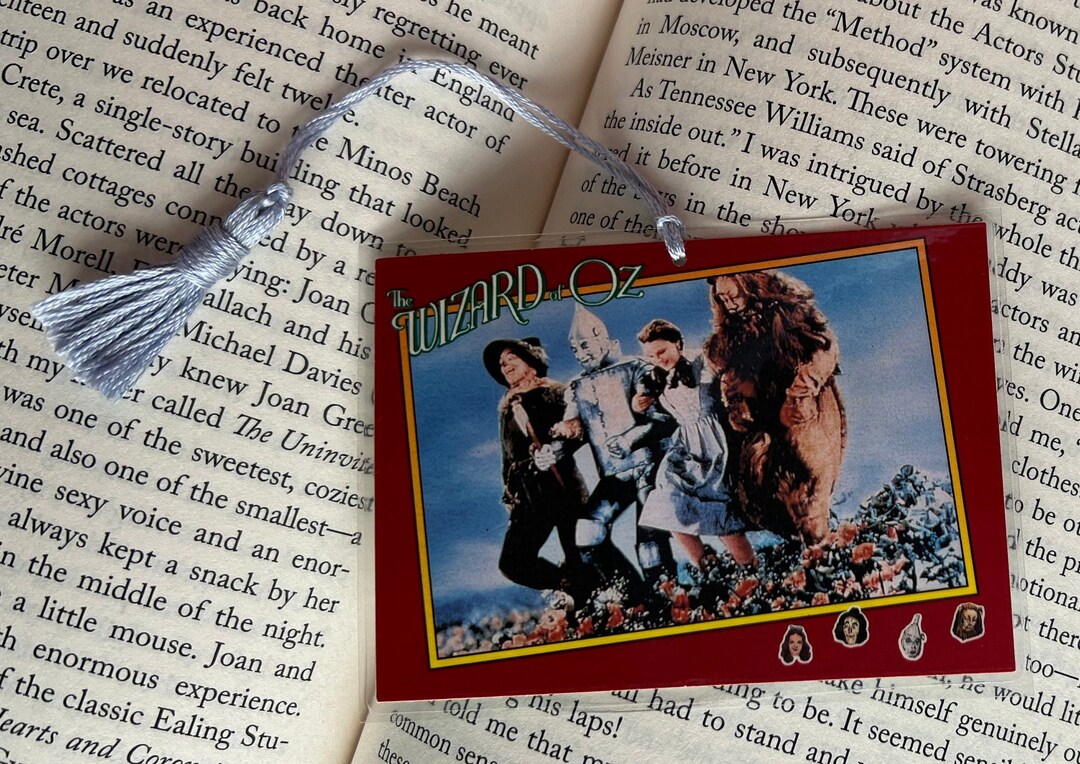 The Wizard of Oz Bookmarks Upcycled Trading Cards - Etsy