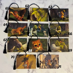 Shrek 2 Bookmarks Various Designs Shrek Donkey Fiona Get Out of My ...