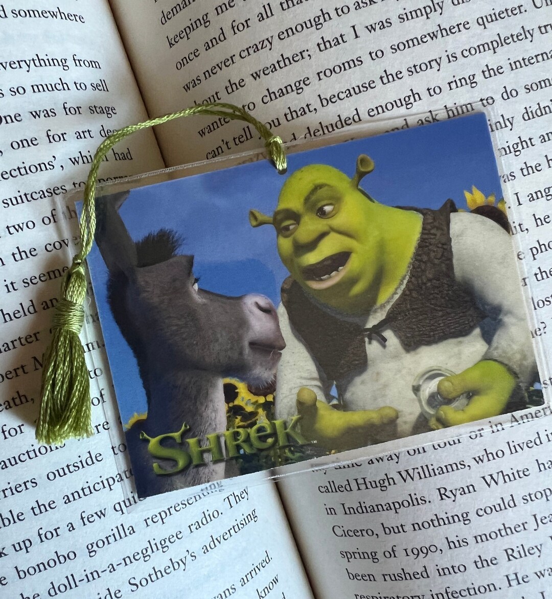 Shrek Bookmarks Various Designs Shrek Donkey Fiona Get Out of My Swamp ...