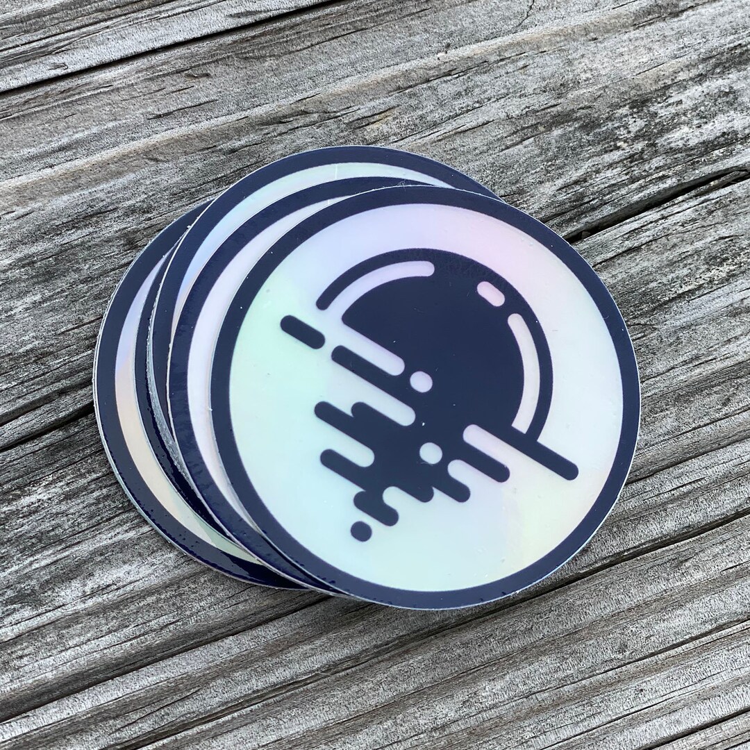 Sunset Holographic Vinyl Sticker - Etsy