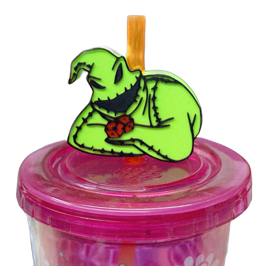 3D Printed Straw Toppers Straw Buddies Straw Stackers / - Etsy