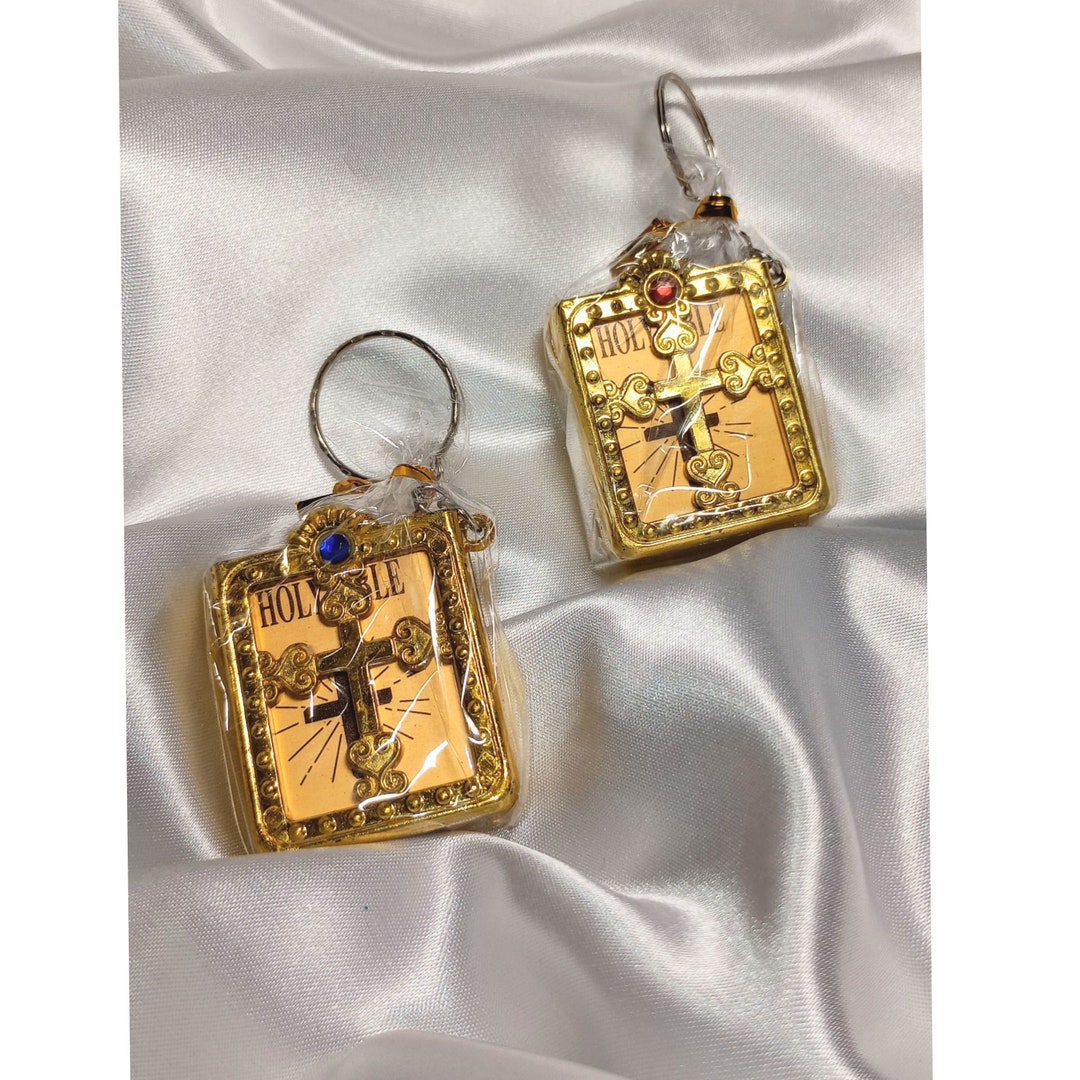 Mini Bibles Keychains - Etsy