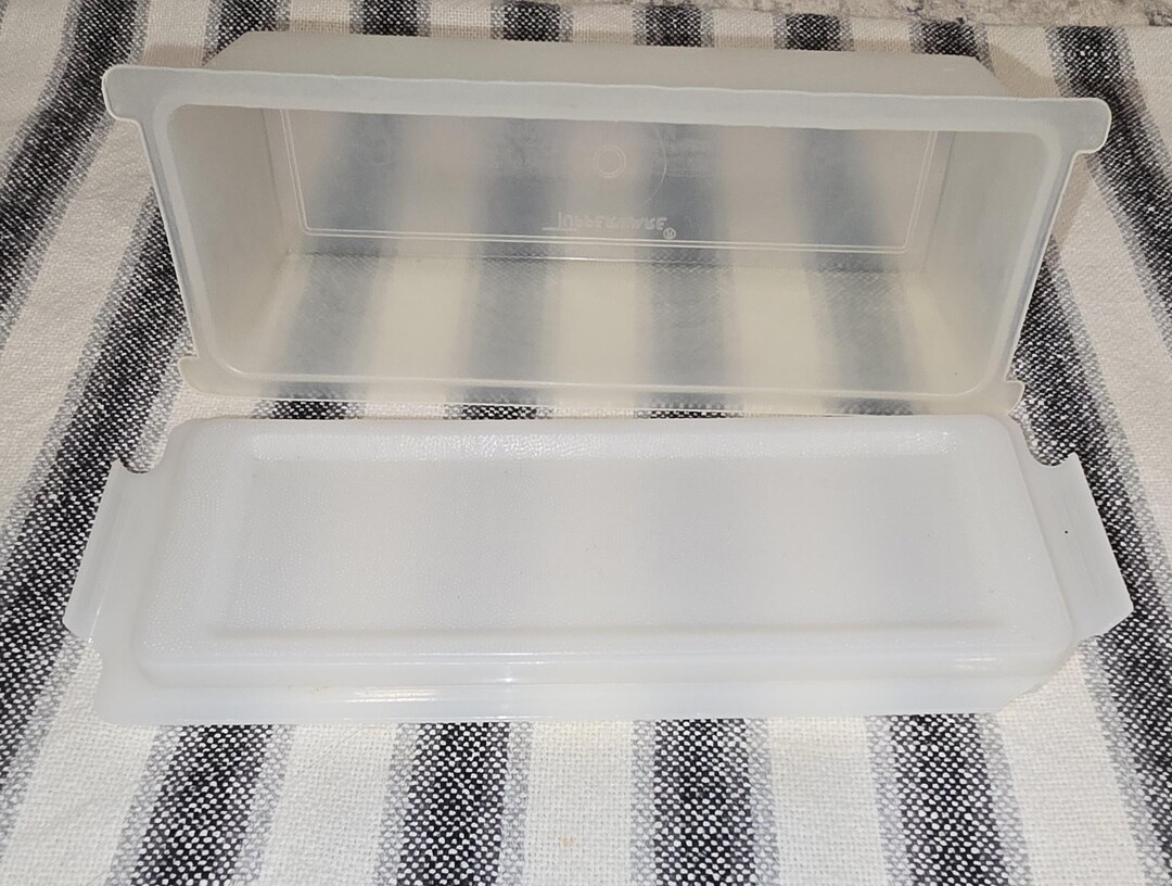 Vintage Clear Tupperware Butter Keeper #636, Tupperware Butter Dish - Etsy