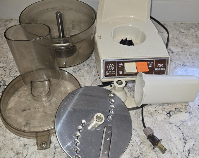 Vintage General Electric Food Processor 420A D5FP1, Food Chopper and ...