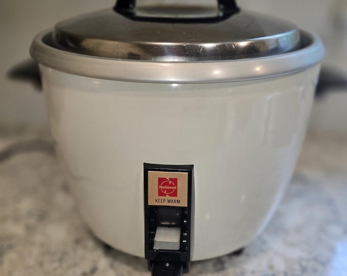 National Rice-o-mat Rice Cooker, Vintage Automatic Rice Cooker - Etsy