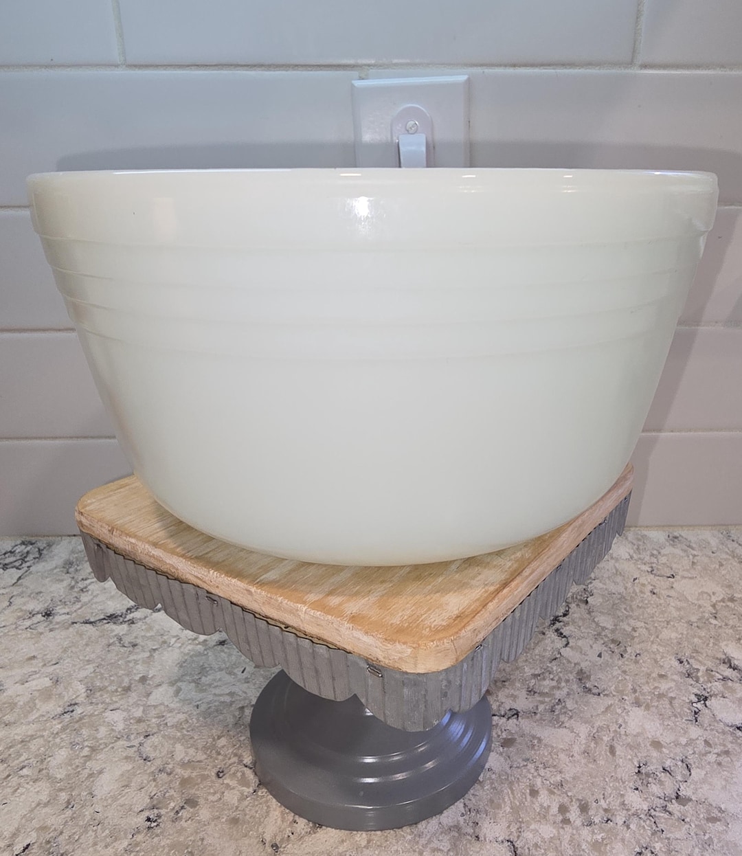 Rare Vintage PYREX Opal Ware Ribbed 2.5 Qt Mixing Bowl #25, Pyrex ...