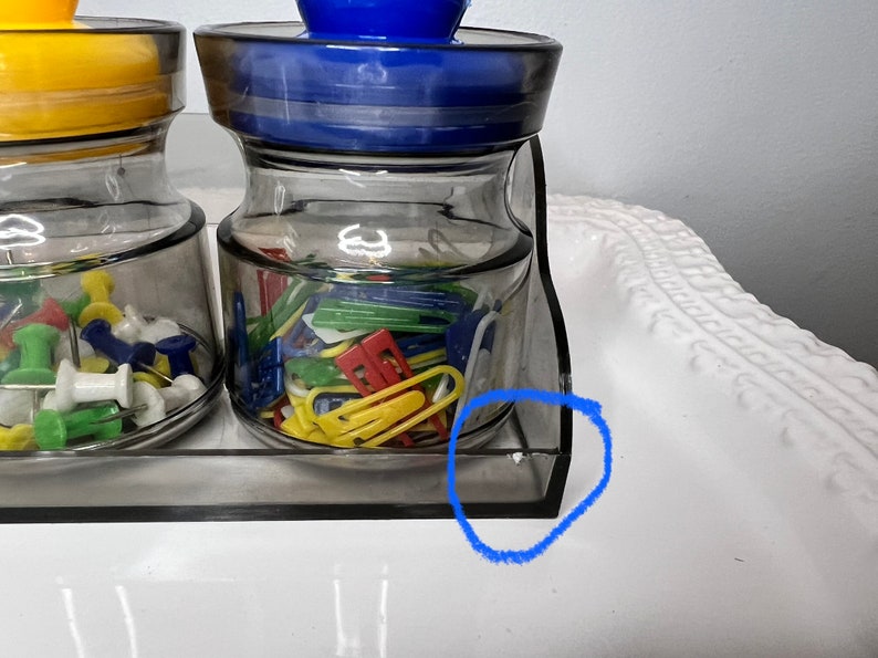 Eighties Desk Organizer Vintage Storage Mid Mod Style 1980s - Etsy