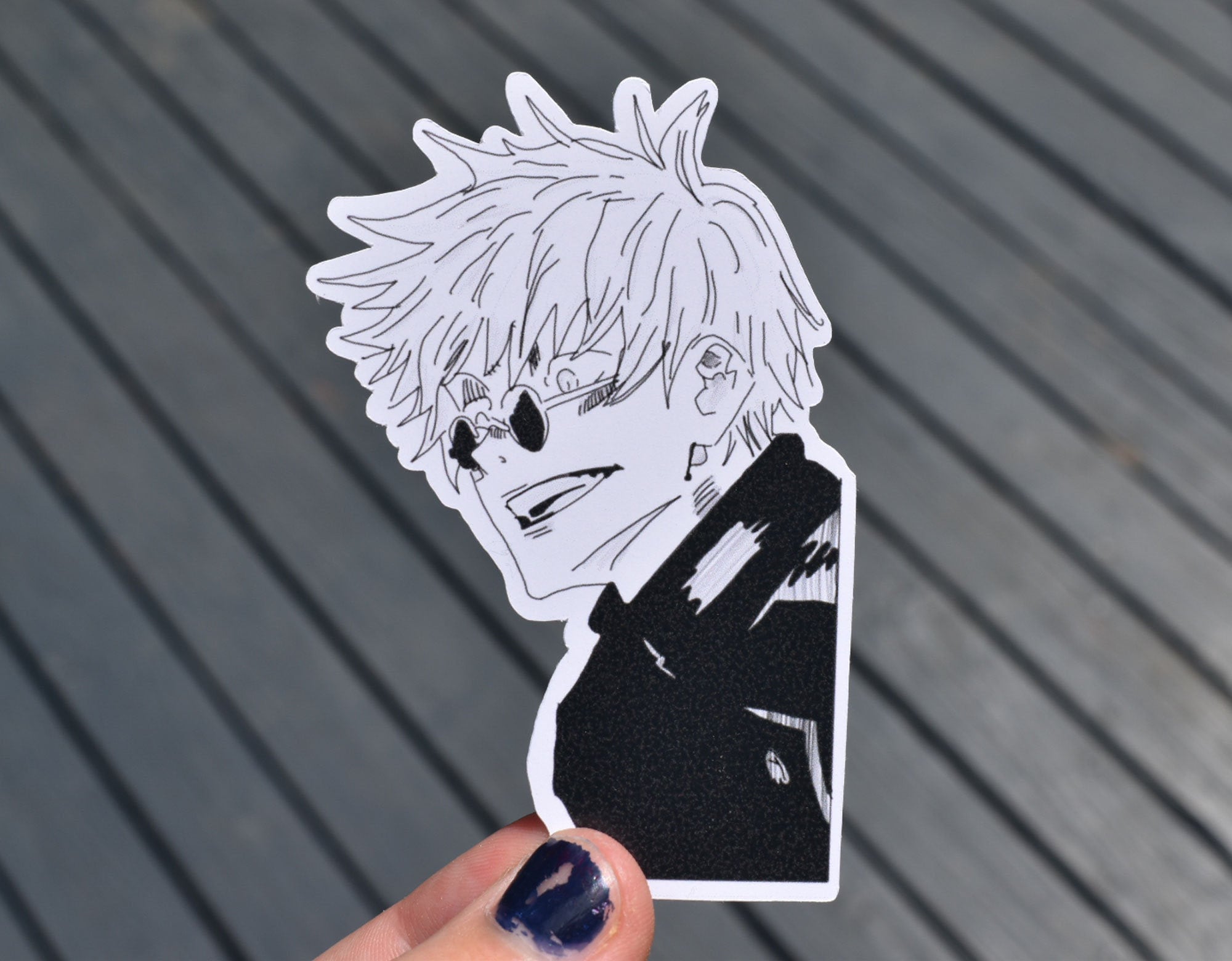 Gojo Sticker Jujitsu Kaisen Sticker Manga Sticker Anime Etsy