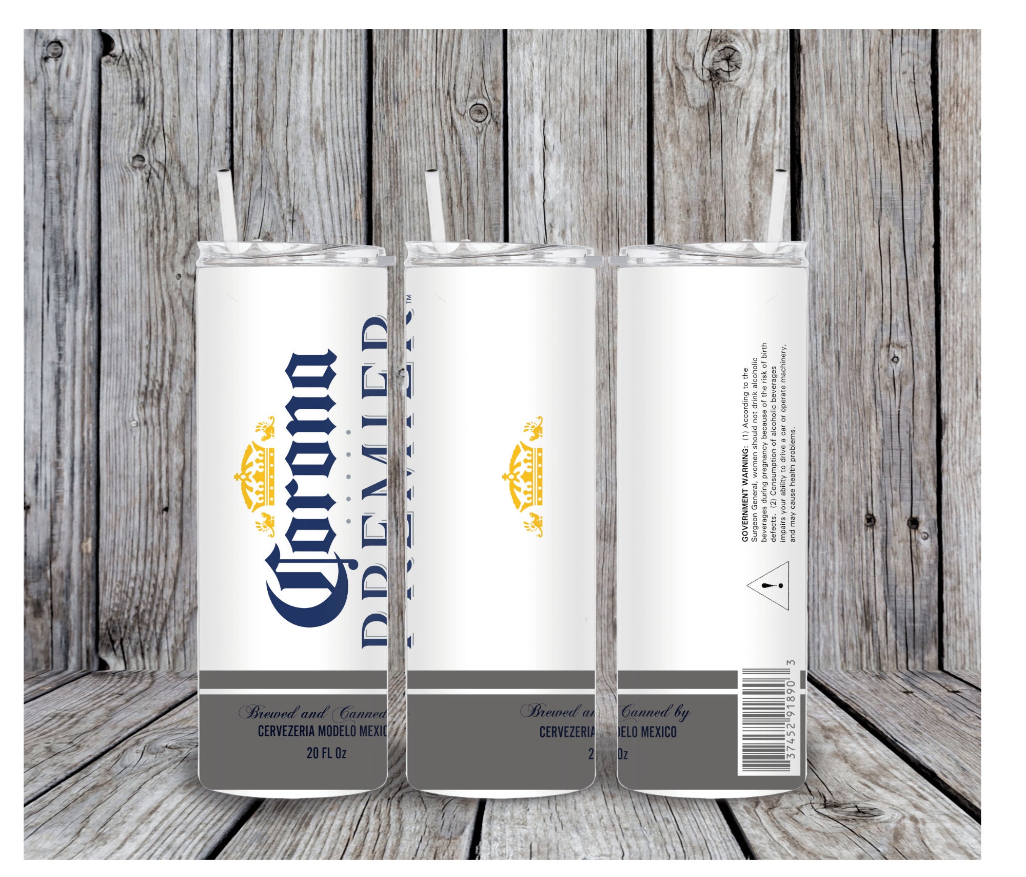 Corona Premier Tumbler Wrap -sublimation PNG -extra Included for ...