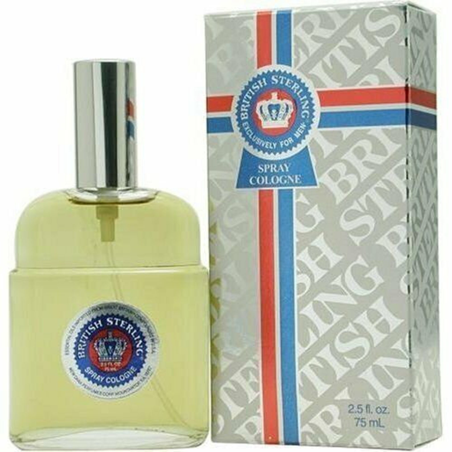 British Sterling by Dana for Men, 2.5 Oz / 75 Ml Cologne Spray. New in ...