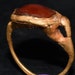 Genuine Ancient Roman Gold Ring With Carnelian Stone Bezel Ca. - Etsy