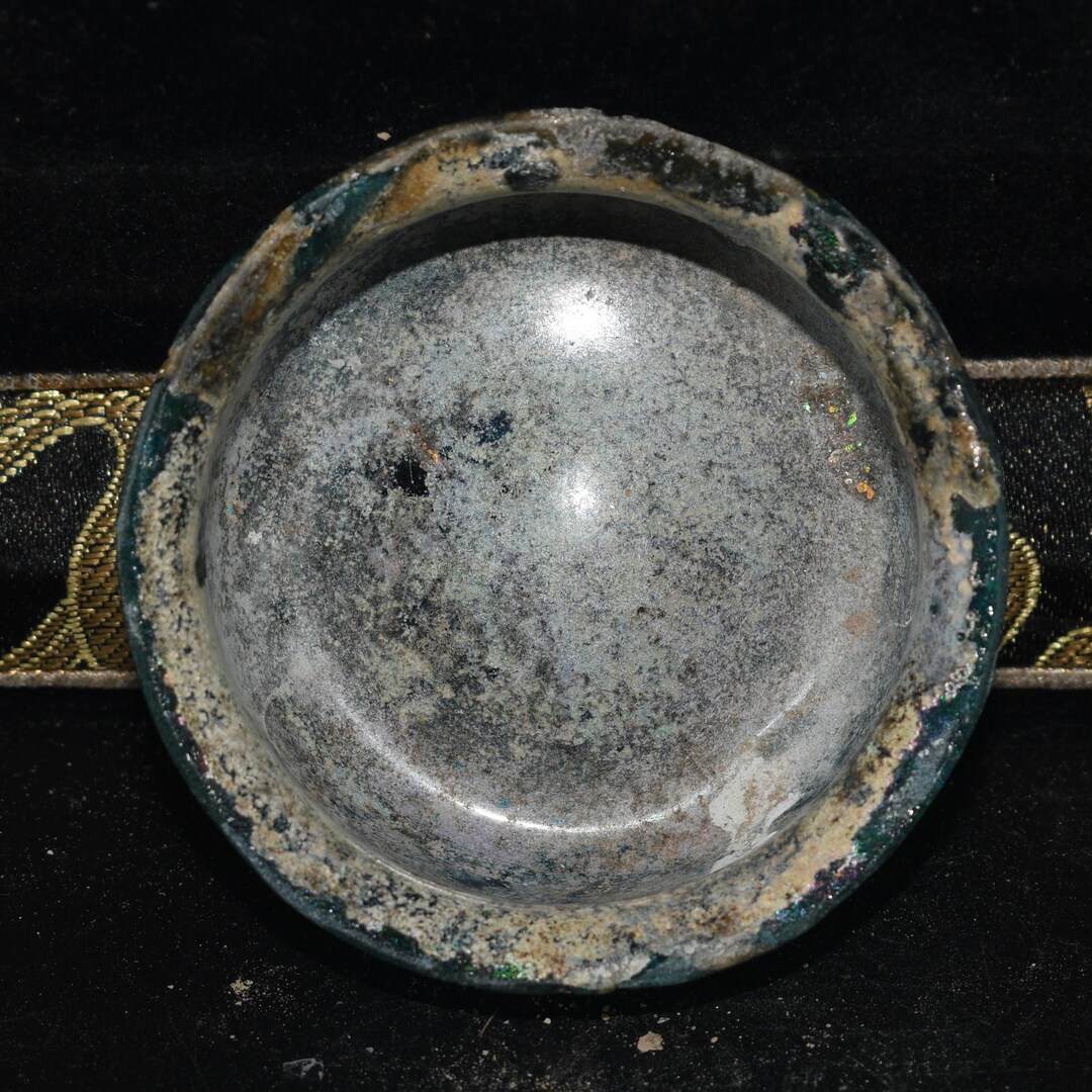 Authentic Ancient Roman Glass Pot Container Bowl Circa 1st 3rd Century ...