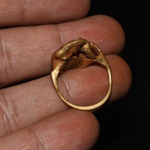 Genuine Ancient Roman Gold Ring With Carnelian Stone Bezel Ca. - Etsy