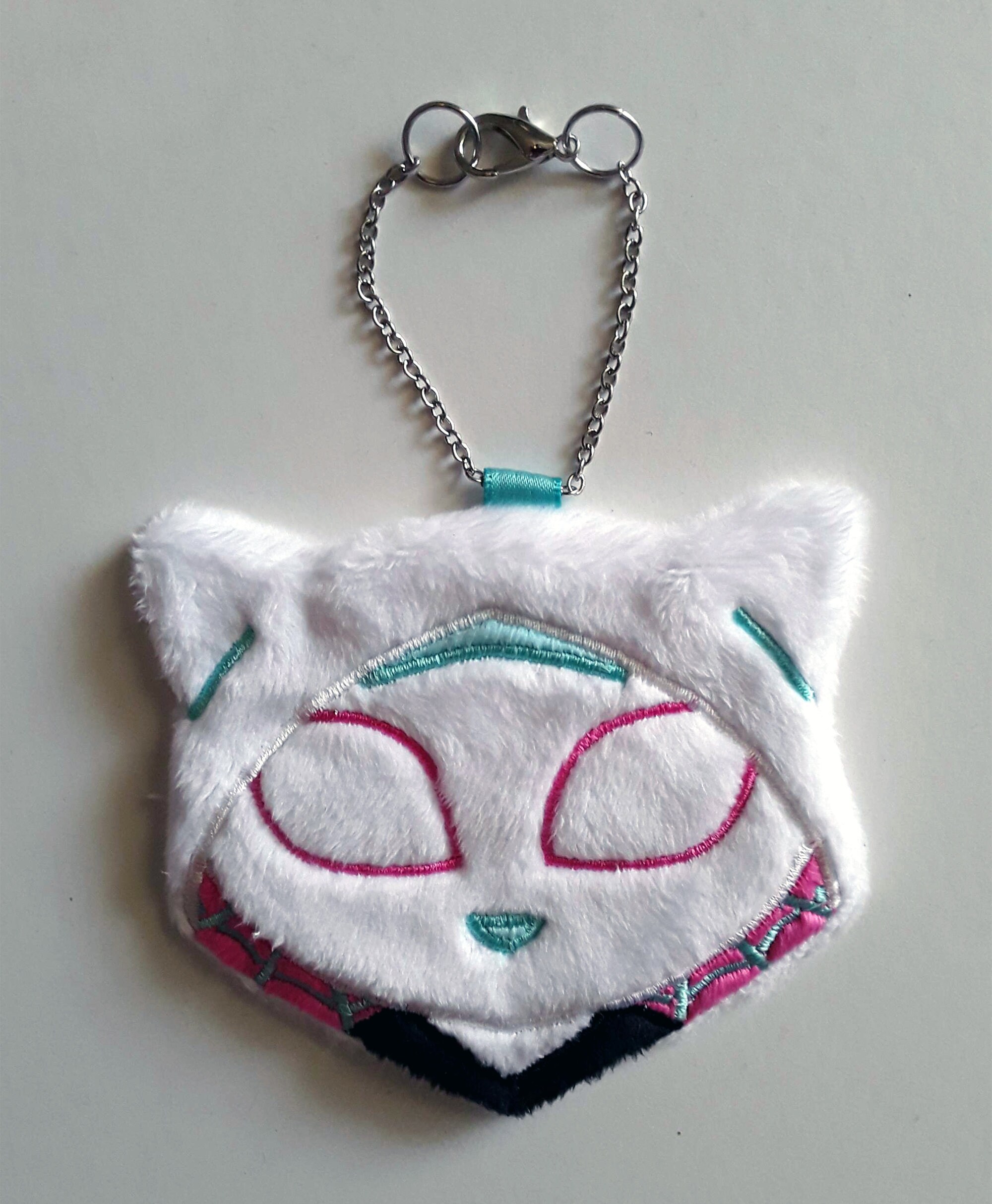 Kitty Spider Gwen Spider-man / Spiderverse Embroidered Plush - Etsy