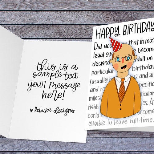 What We Do in the Shadows Colin Robinson's Birthday | Etsy