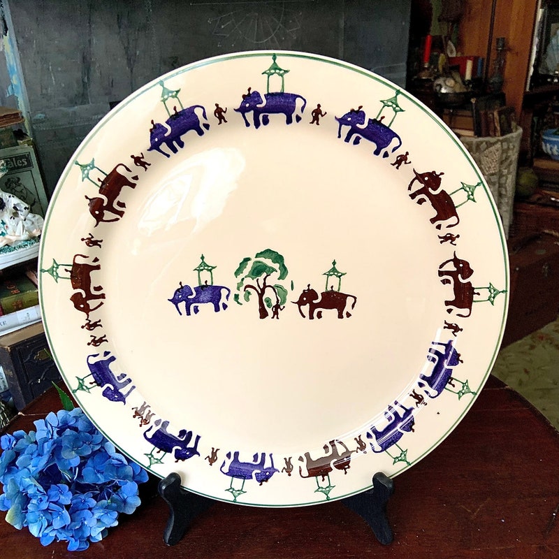 Elephant Plate - Etsy