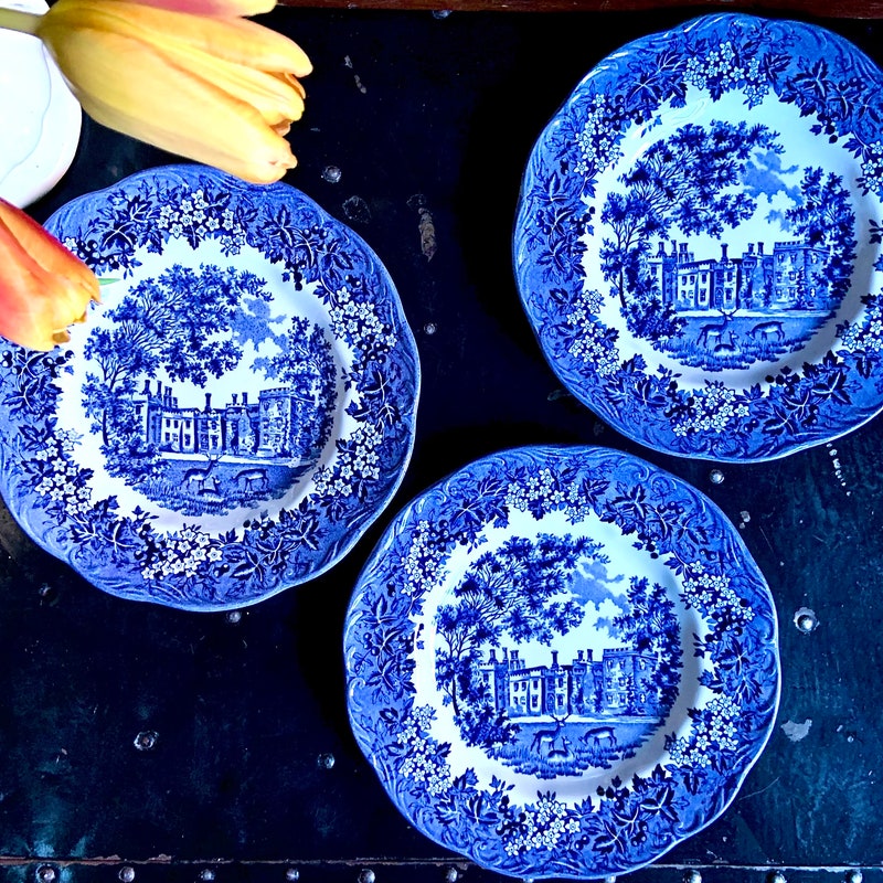 English Plates - Etsy