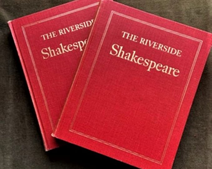 The Riverside Shakespeare 1974 Hougton Mifflin Vintage Literature ...