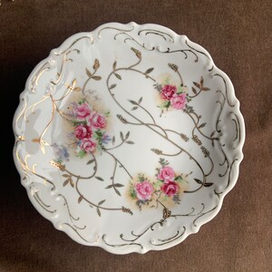 Vintage Kalk Germany Hand Painted 7” Pedestal Candy Stand - Etsy