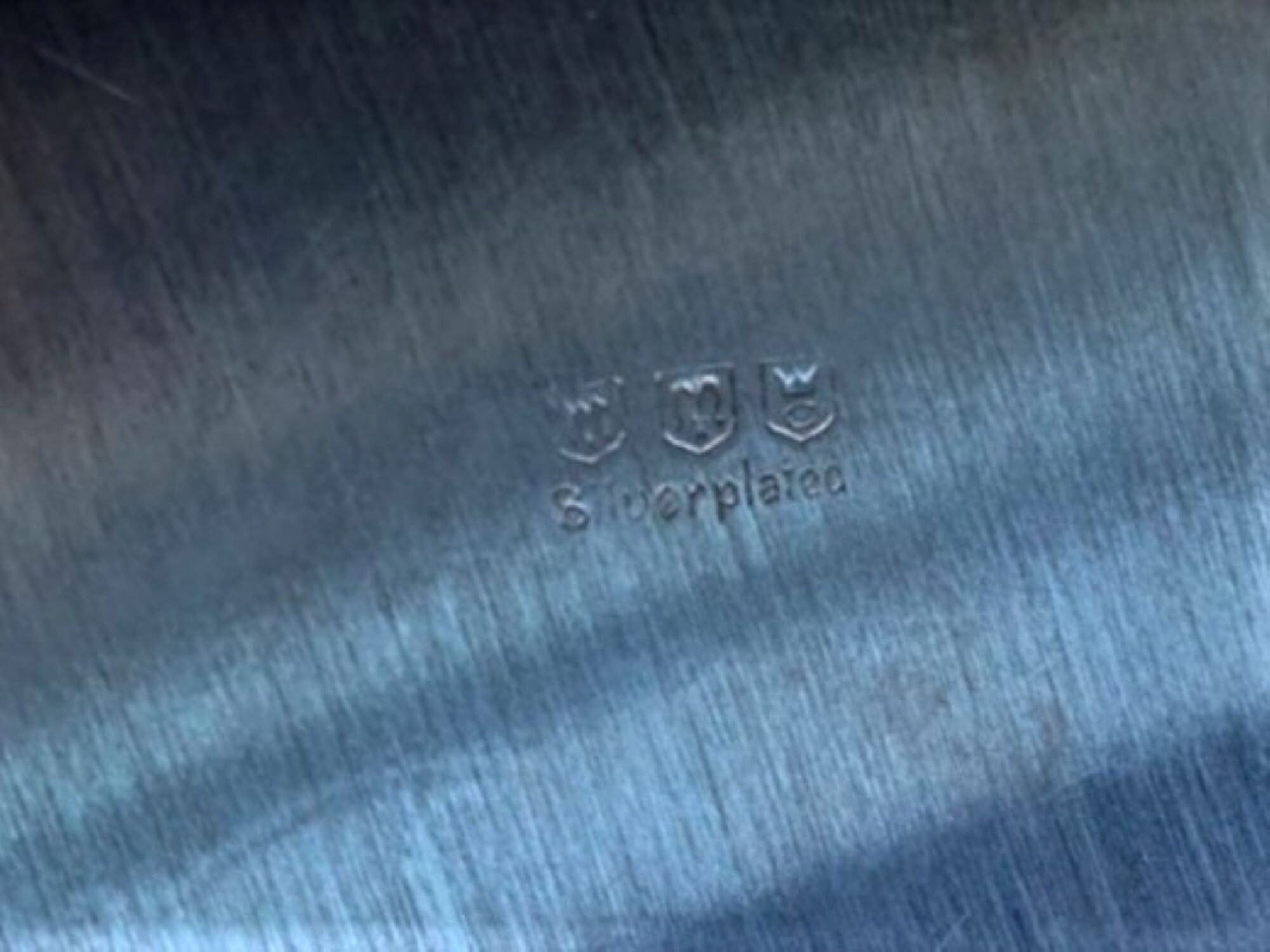 Vintage Meneses Orfebres of Madrid Spain Silverplate Round Serving Tray ...