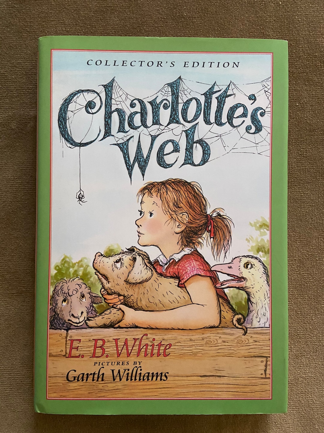 Collectors Edition Charlottes Web by E. B. White 1999 - Etsy