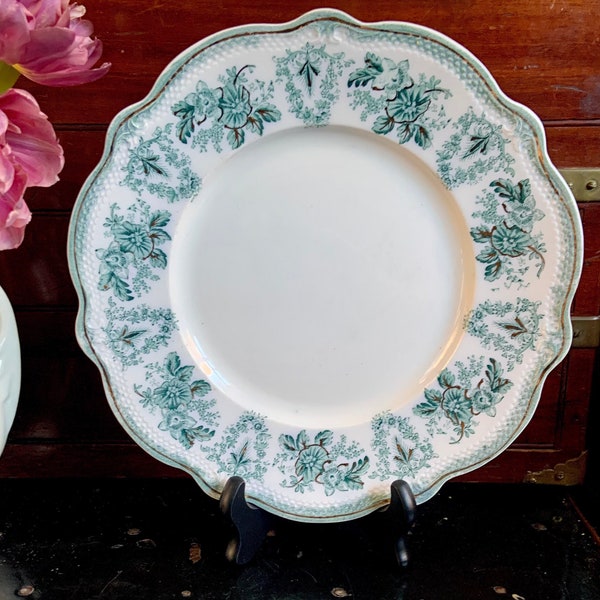 Green Transferware - Etsy