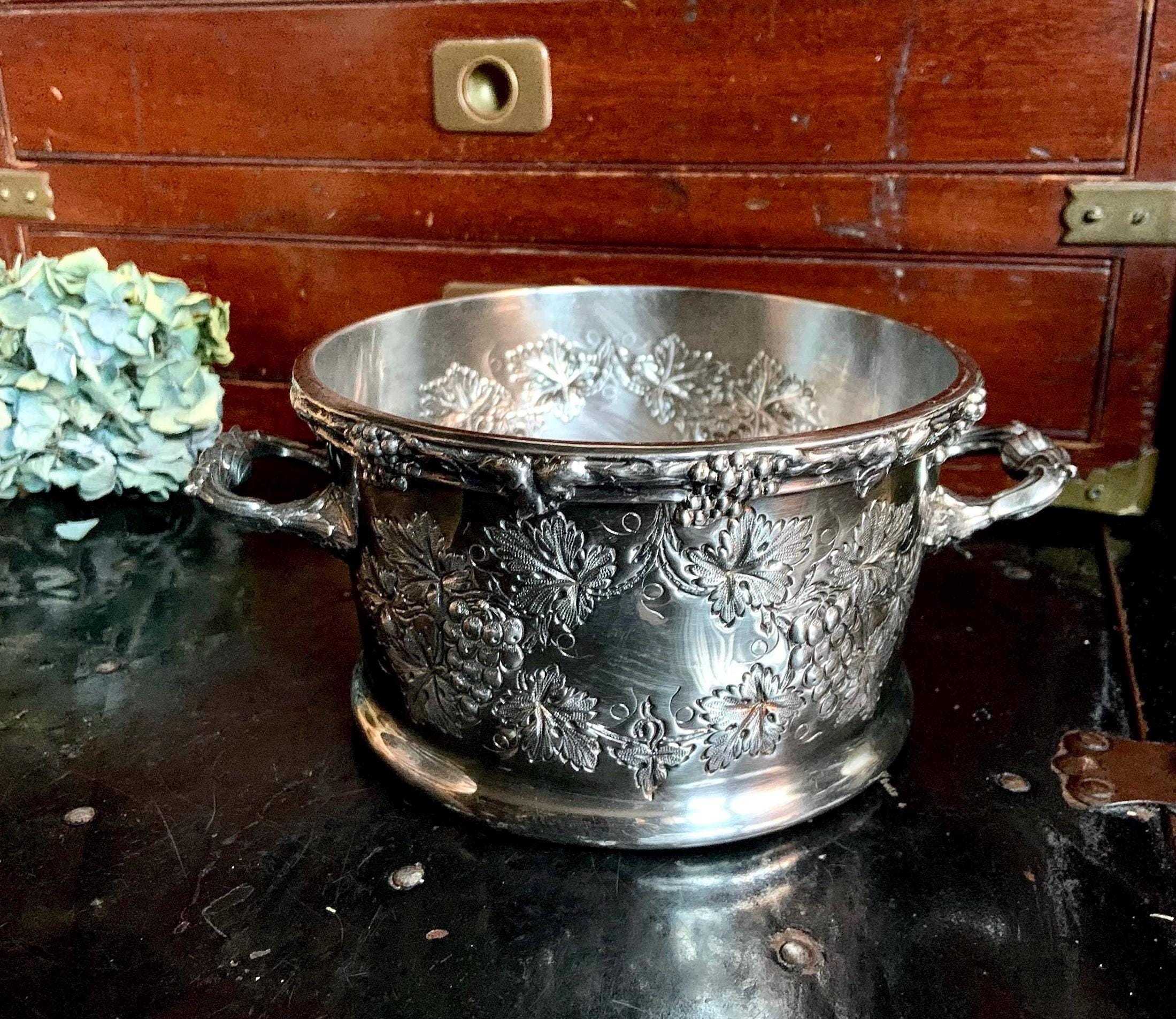 Victorian Charles Howard Collins Silver Plate Wine Coaster - Etsy