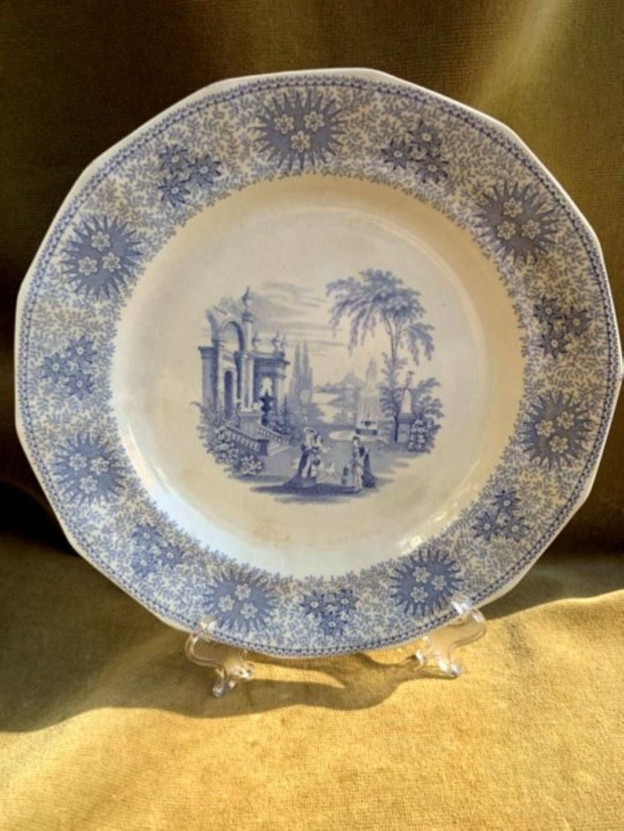 Kitchen & Dining Dining & Serving Rare Antique W Adams and Sons Isola ...