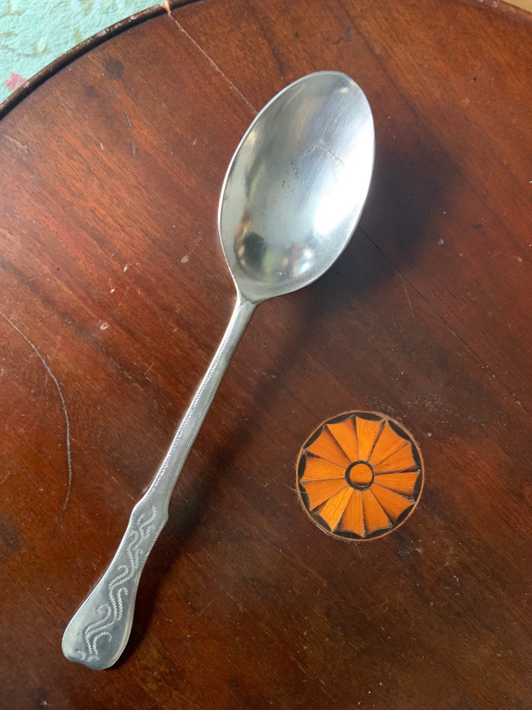 Vintage Askvoll Brug Støpt Tin Cast Pewter 13.5" Spoon - Etsy