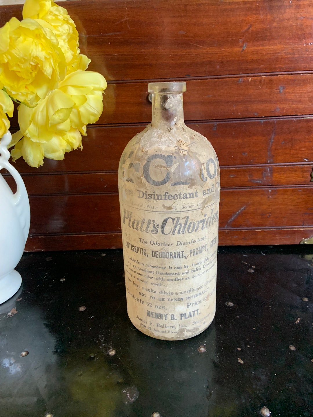 Antique Henry B. Platt Chloride Disinfectant and Deodorizer 32 Oz ...