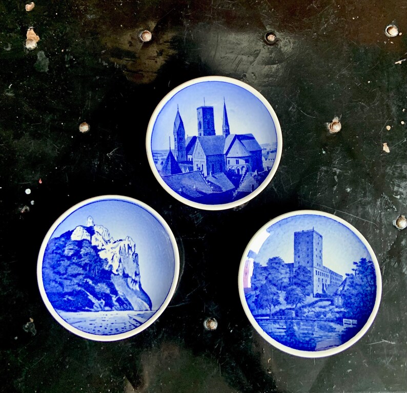 Set of 3 Vintage Danish Coasters - Etsy
