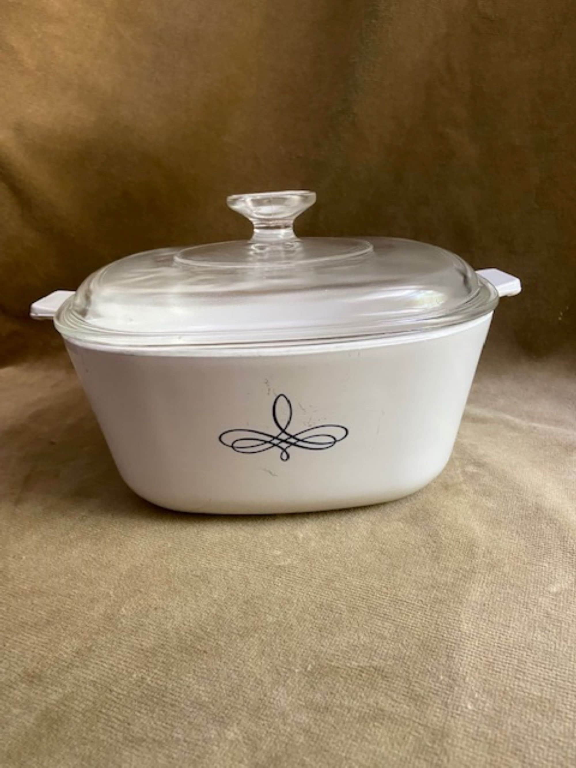Vintage Corning Ware Trefoil Casserole Dish With Lid 2.5 Q - Etsy