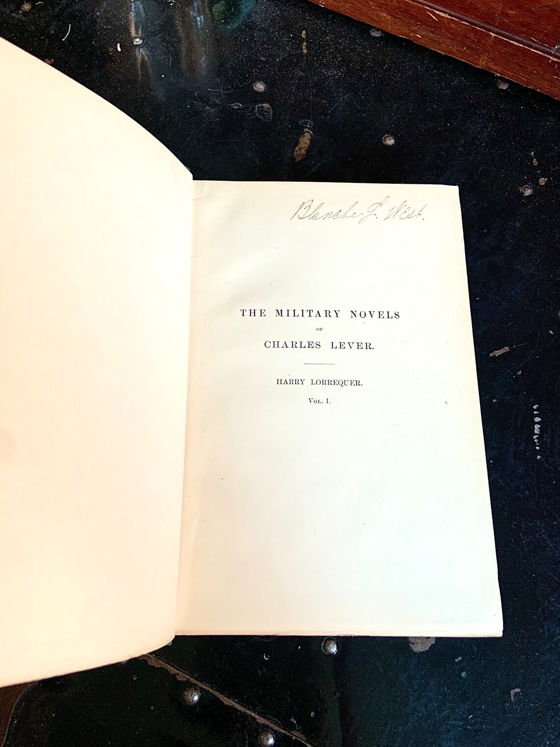 Antique Military Novels of Charles Lever by Harry Lorrequer Volume 1 ...