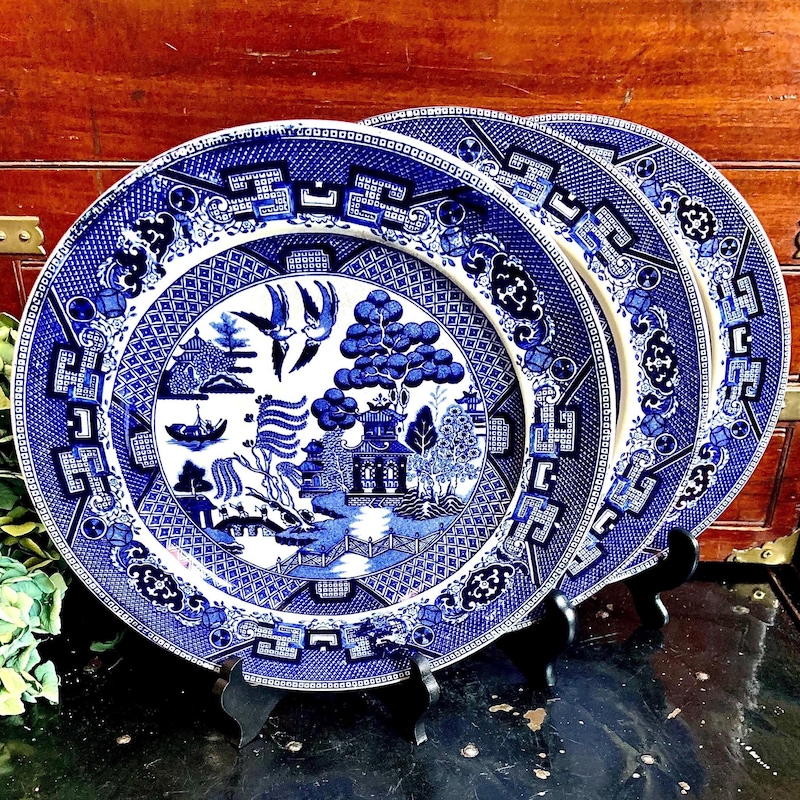 Willow Pattern Plate - Etsy