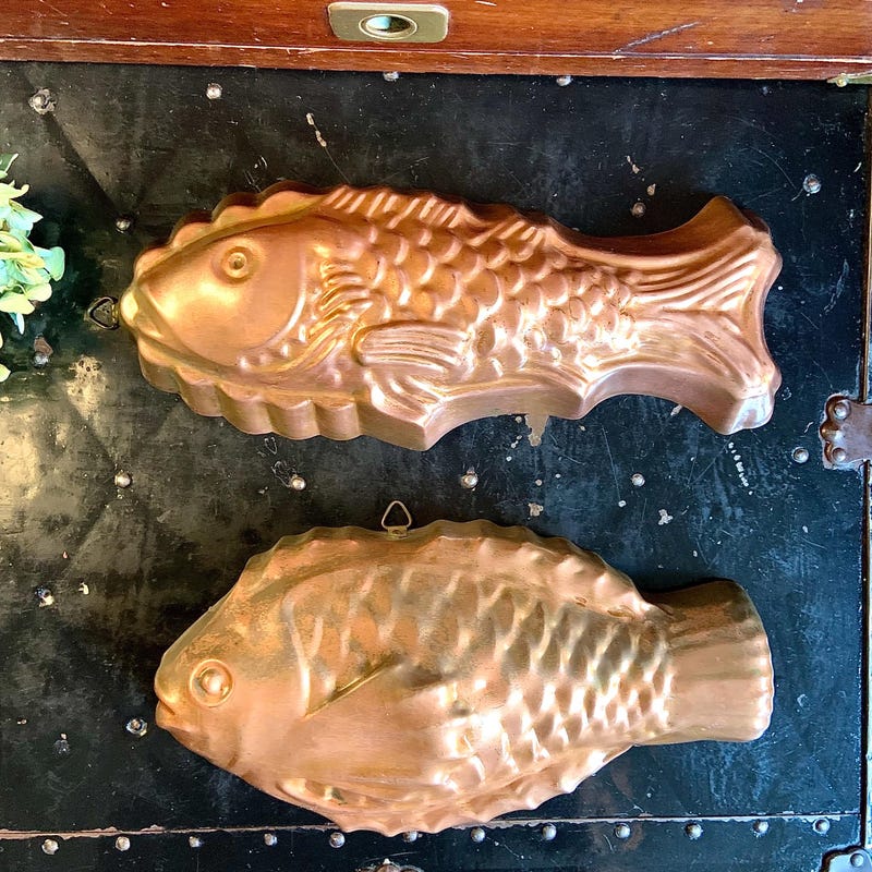Copper Fish Mold - Etsy