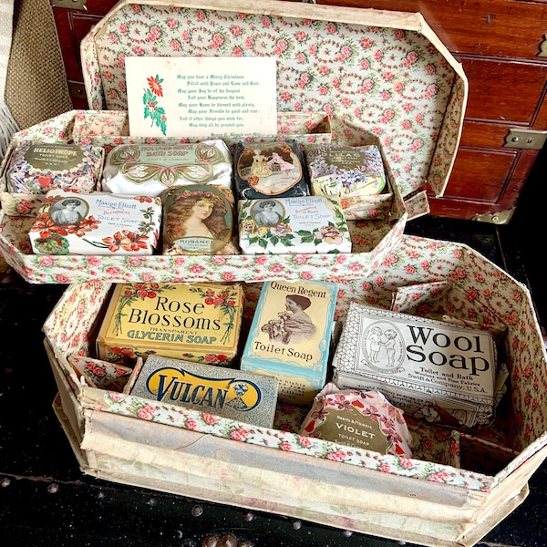 Antique Soap Box - Etsy