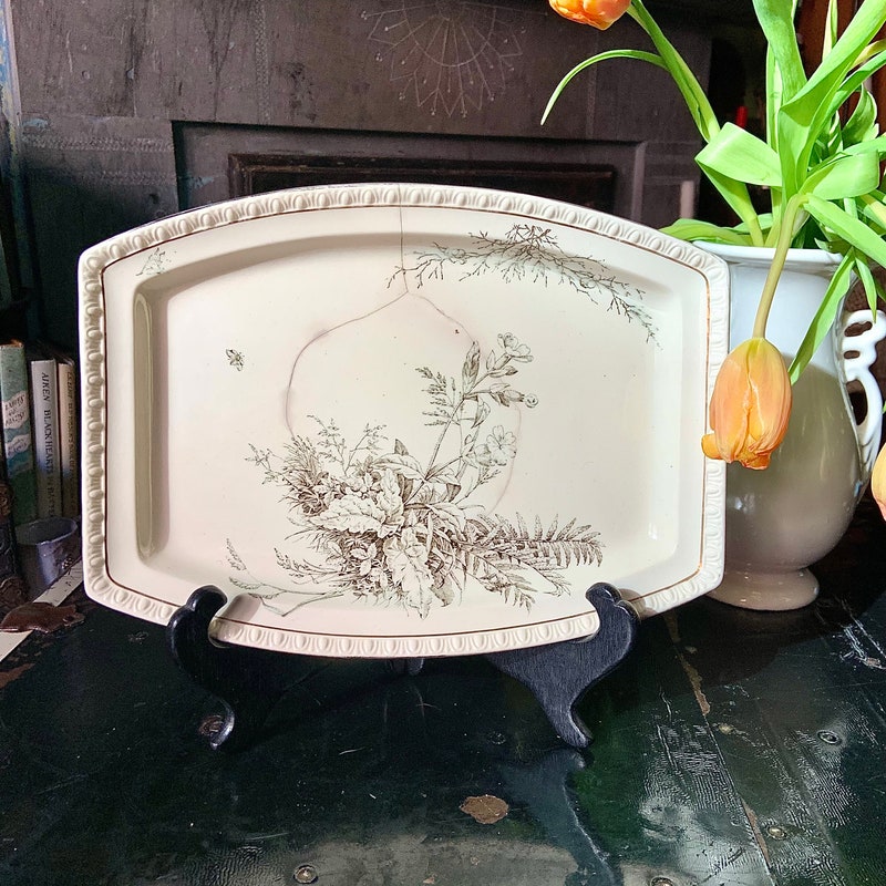 Brown Platter - Etsy