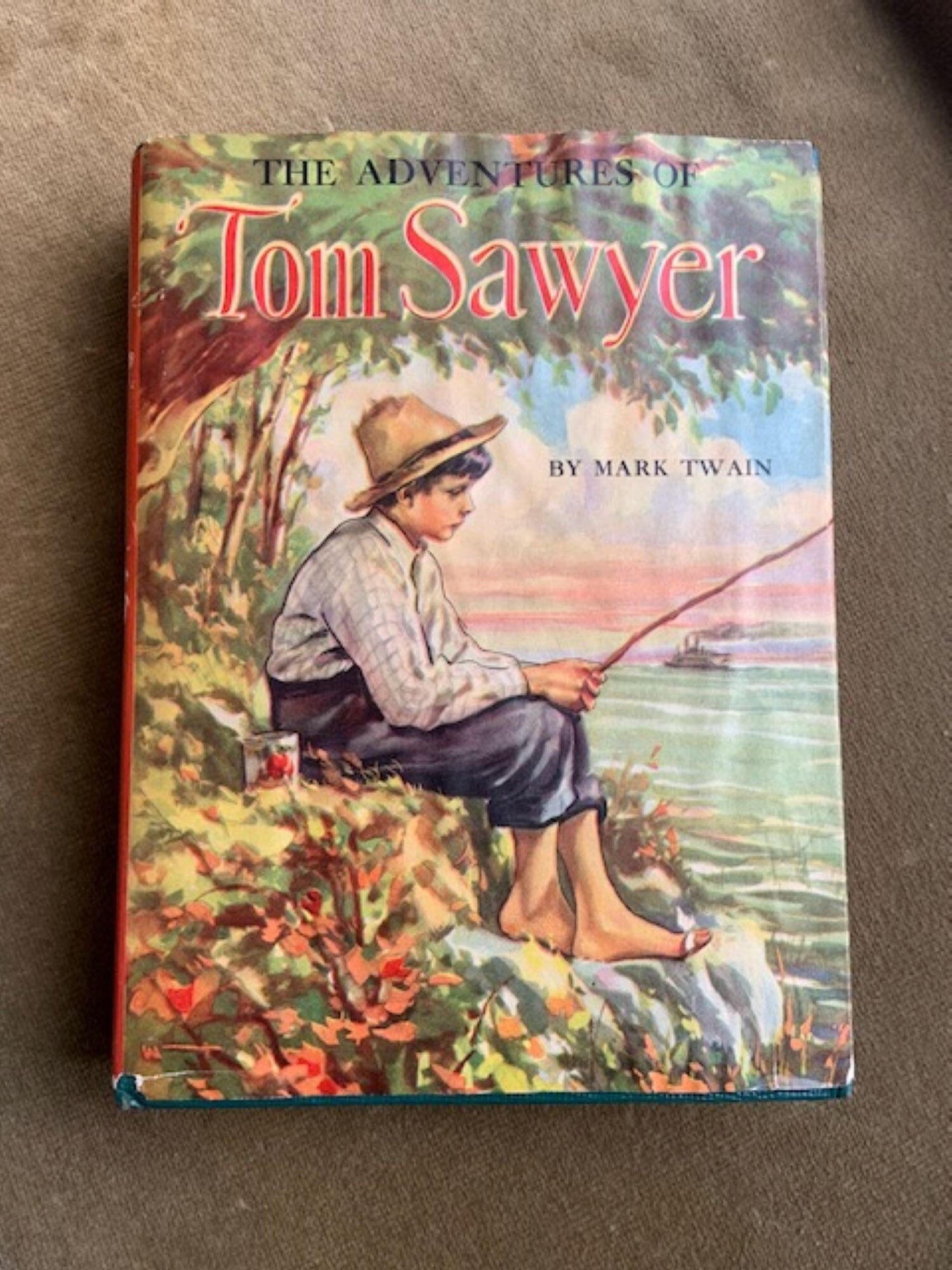 Vintage the Adventures of Tom Sawyer by Mark Twain 1944 | Etsy