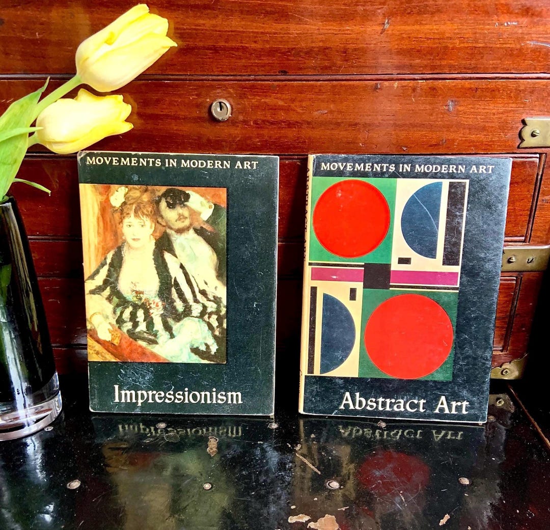 Set of 2 Movements in Modern Art Books: Impressionism and Abstract Art ...