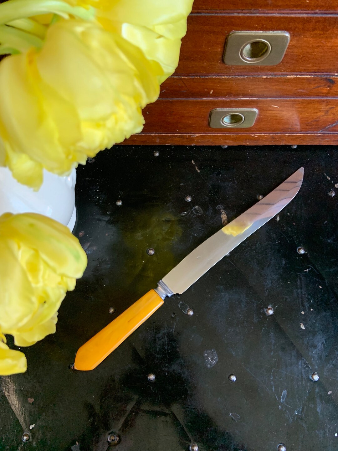 Vintage Federal Stainless Steel Carving Knife With Bakelite Handle - Etsy