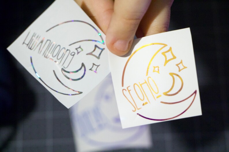 ONEUS Moon Decals - Etsy