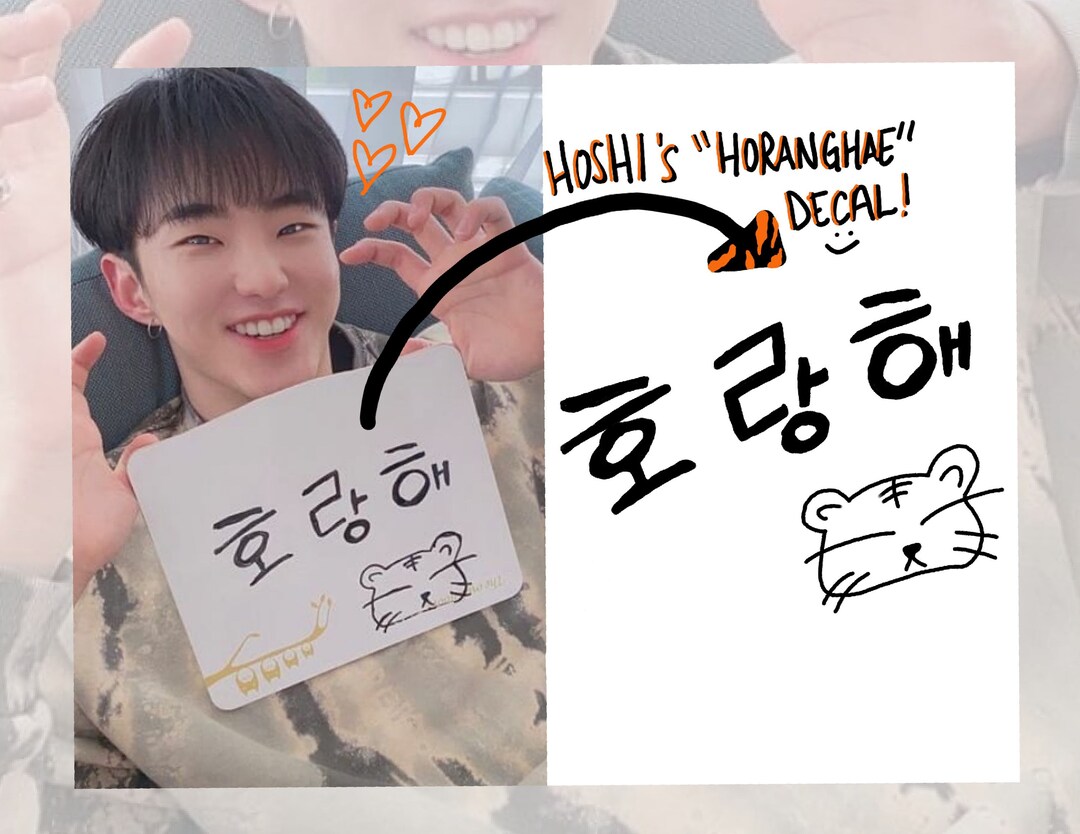 Hoshi's Horanghae Decal - Etsy
