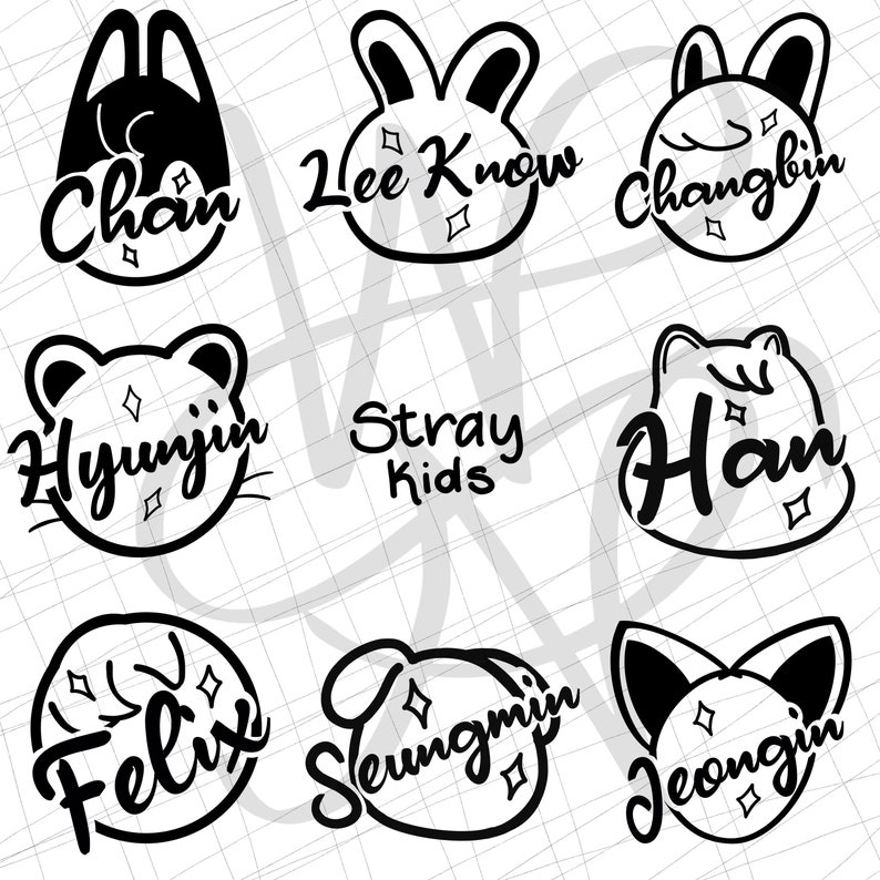 SKZOO SKZ Decals - Etsy
